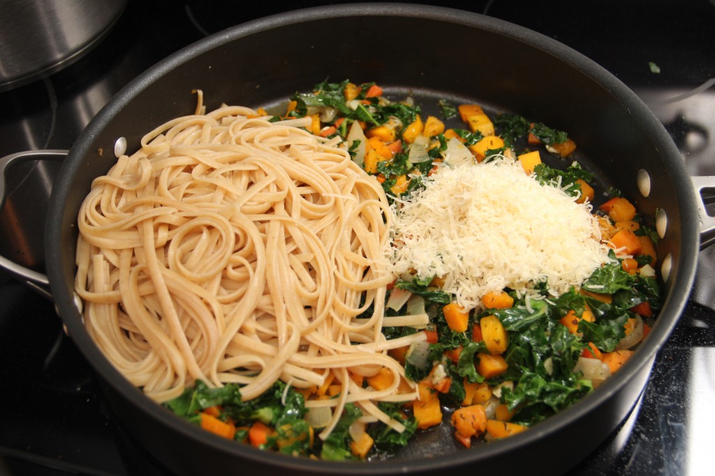Winter Vegetable Pasta with White Wine and Parmesan - Jen Elizabeth's ...