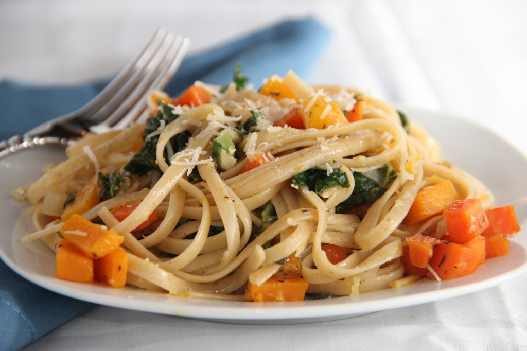 Winter Vegetable Pasta with White Wine and Parmesan - Jen Elizabeth's ...