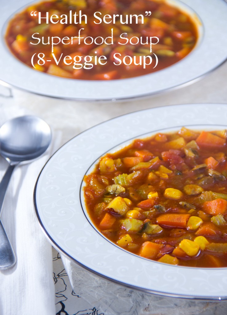 Healthy 8-Veggie Superfood Soup - Jen Elizabeth's Journals