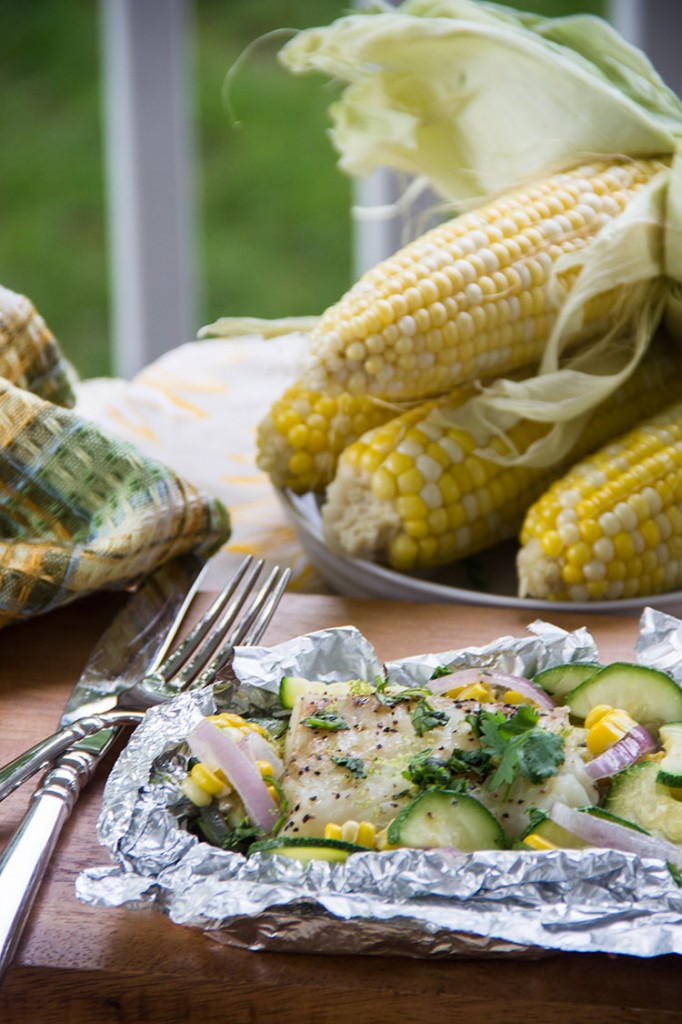 Summer Grilled Coconut-Lime White Fish Packets - Jen Elizabeth's Journals
