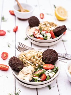 Easy 30-Minute Falafel Rice Bowls - Jen Elizabeth's Journals