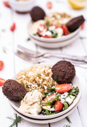 Easy 30-Minute Falafel Rice Bowls - Jen Elizabeth's Journals