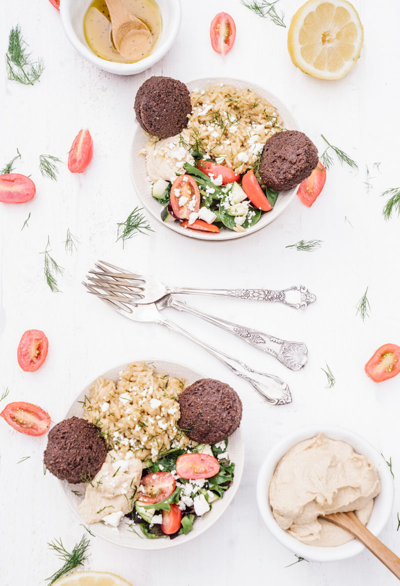 Easy 30-Minute Falafel Rice Bowls - Jen Elizabeth's Journals
